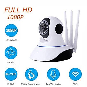 Assistive Technology Services WiFi IP Camera - Pan Tilt Daycare Caregiver Watch Live On Your Smartphone or PC