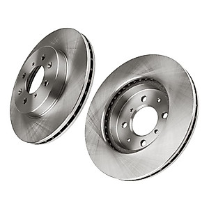 MARSFLUX Rear Disc Brake Rotors Drilled & Slotted for FX35 2003-2012, FX45 2003-2008, Q50 2014-2019, MURANO 2003-2019 Excluding 2008, PATHFINDER 2013-2019, QUEST 2004-2017 Excluding 2010 (New Upgrade)
