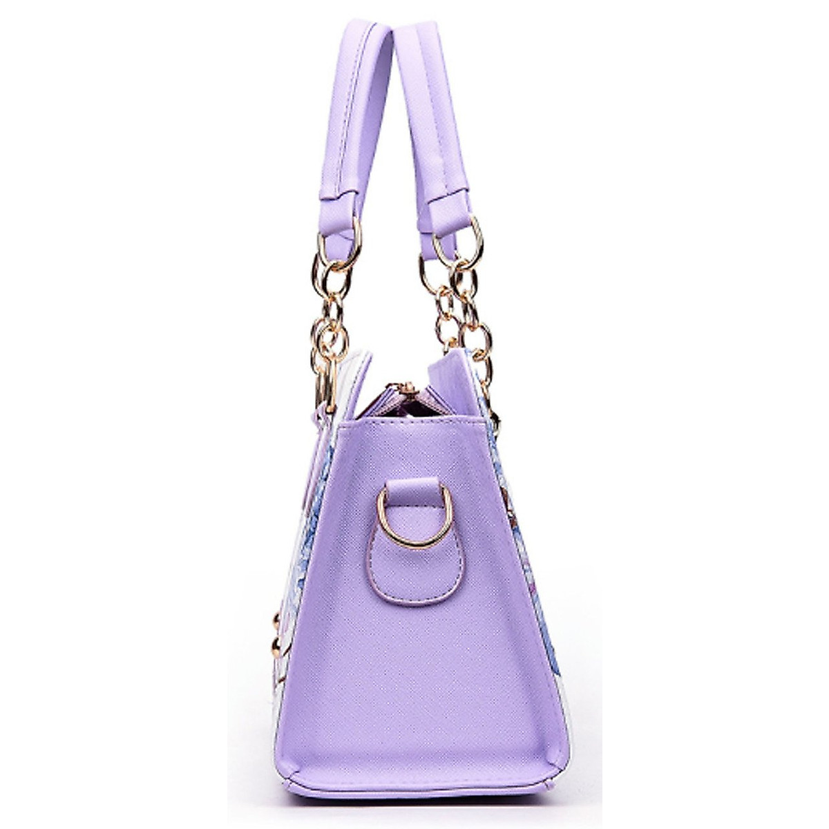 Zzfab Purple Floral Purse