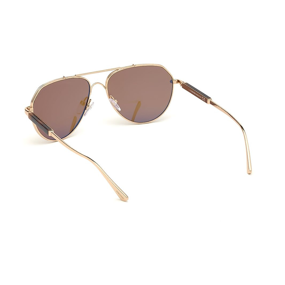 Tom Ford FT0670 - 28E Sunglasses Gold Frame w/ Brown Lens 61mm