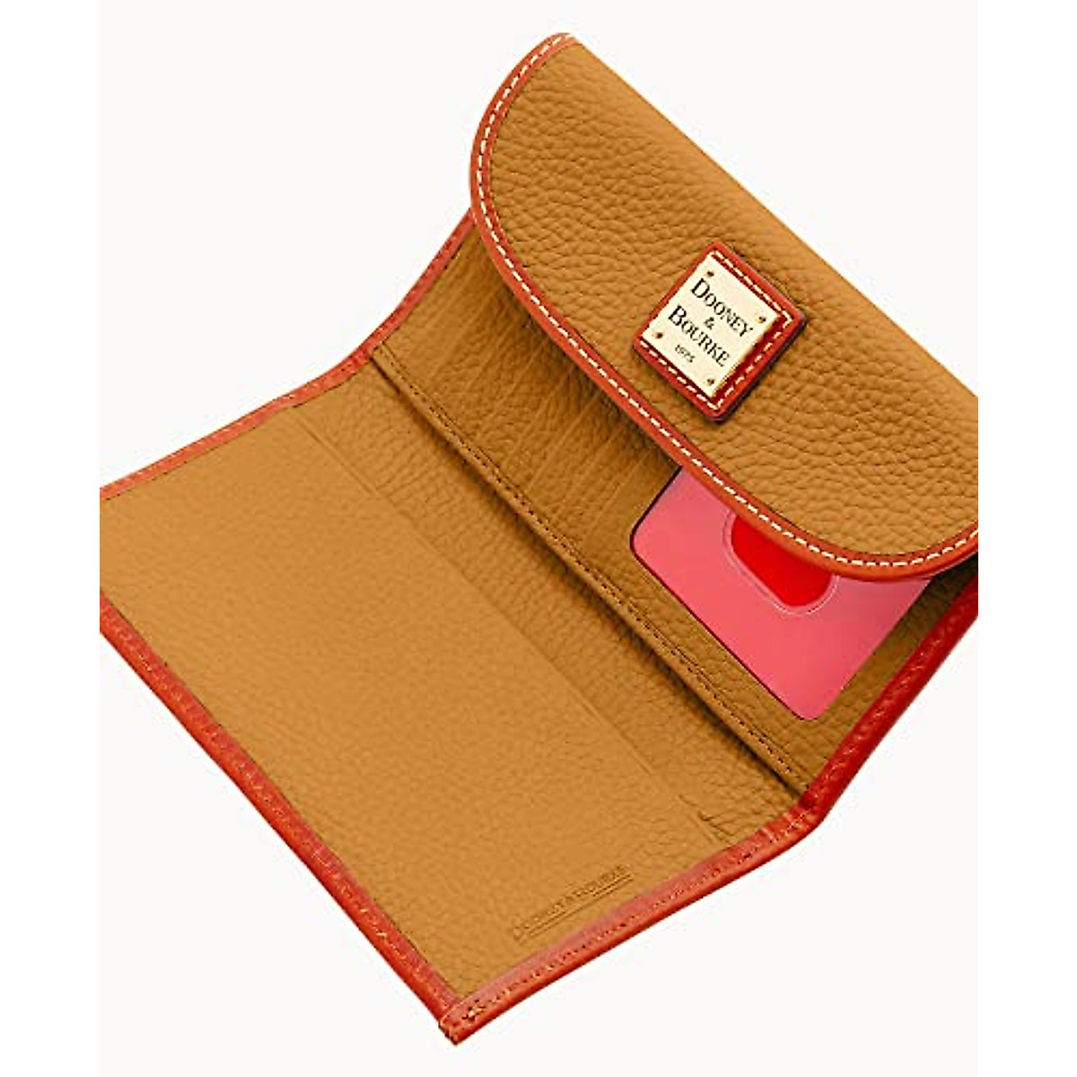 Dooney & Bourke Pebble Grain Continental Clutch Wallet
