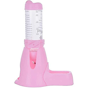 BINX (125ML, Pink) Water Dispenser Automatic pet Bottle for Hamsters, Rats, Guinea Pigs, White Rabbits and Small Animals
