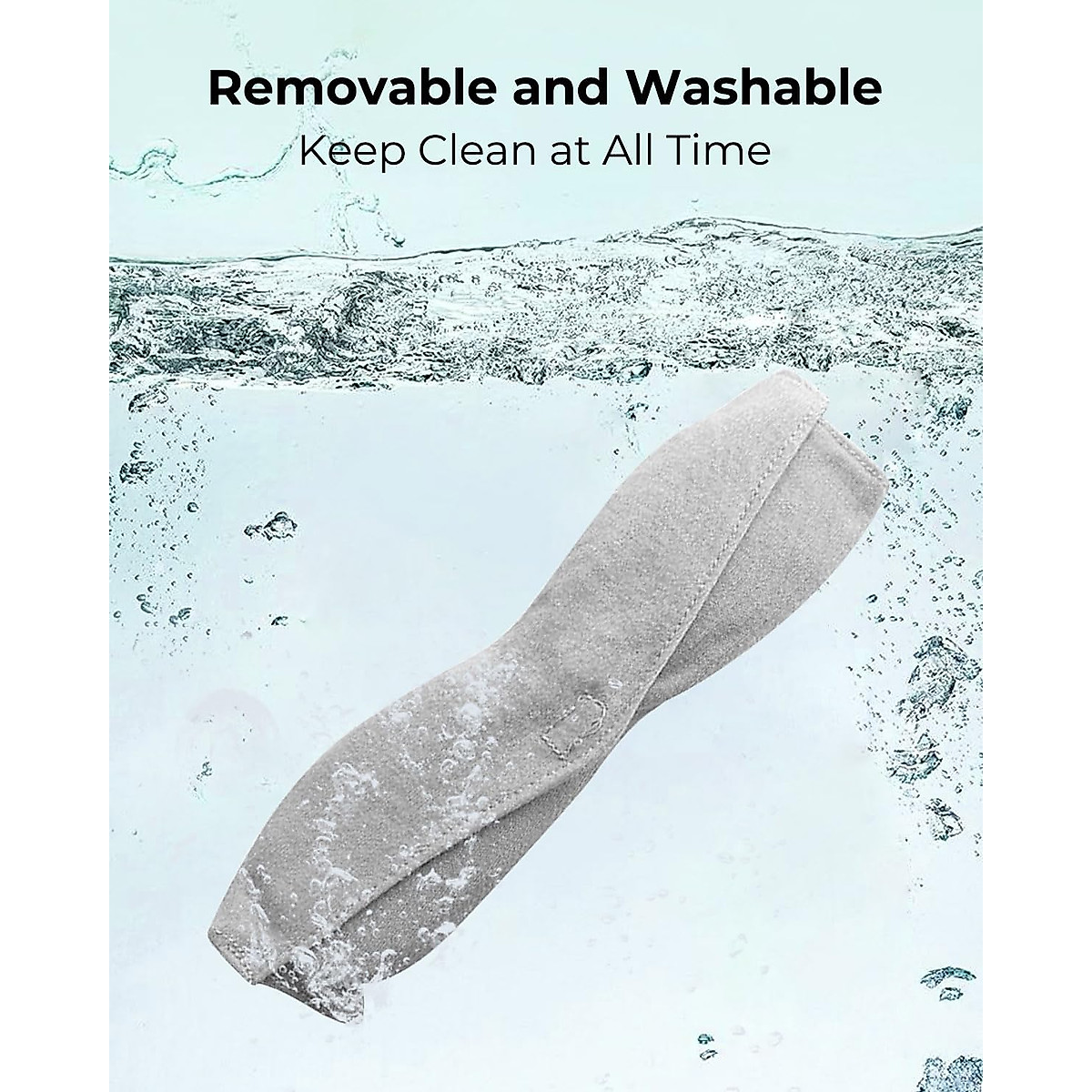 Aroma Season Heated Eye Mask for Dry Eyes, Warm Eye Compress with Flaxseed Grapahene FIR for MGD, Dry Eye Syndrome, Chalazion Blepharitis Stye Eye Treatment, Steam Moist to Unclog Glands (Blue)