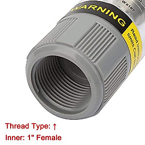 LZM-25G Water Liquid Flow Meter Flowmeter 5-35GPM 20-140LPM Tube Type Measuring Instrument