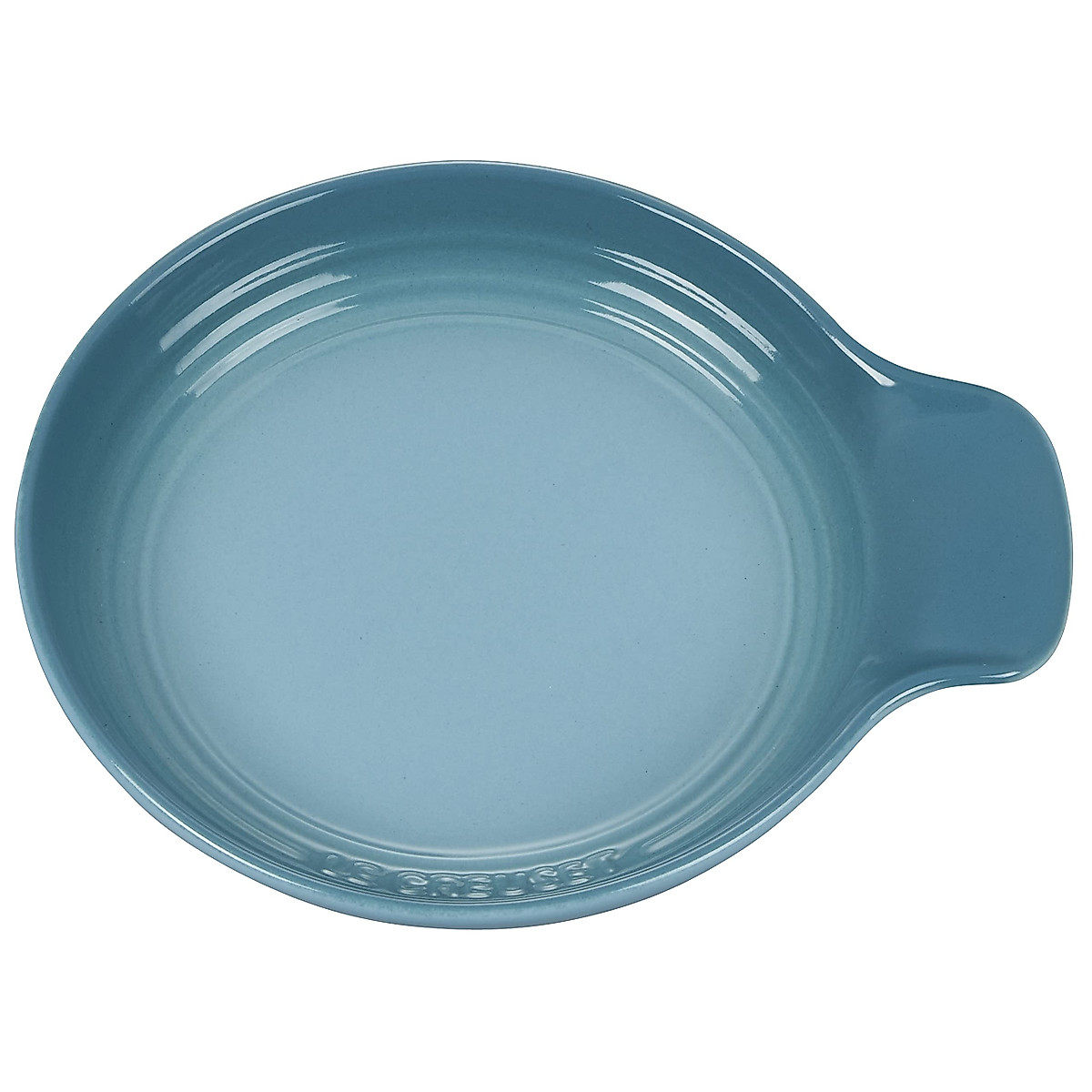 Le Creuset Signature Stoneware Spoon Rest, 6 Inches, Caribbean