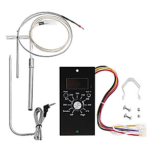 Replacement for Pit Boss Pellet Grills Digital Temperature Control Panel Kit, with Thermostat Controller Board, Temperature Probe, Hot Rod Ignition Meat Probe
