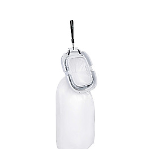 PurePail Hang It Diaper Disposal System – White – Odor Control for On-the-Go – Hang from Anywhere – Perfect for Car & Grandparents – Includes 1 Hang It + 5 Lavender Scented Refill Bags + 1 Travel Case