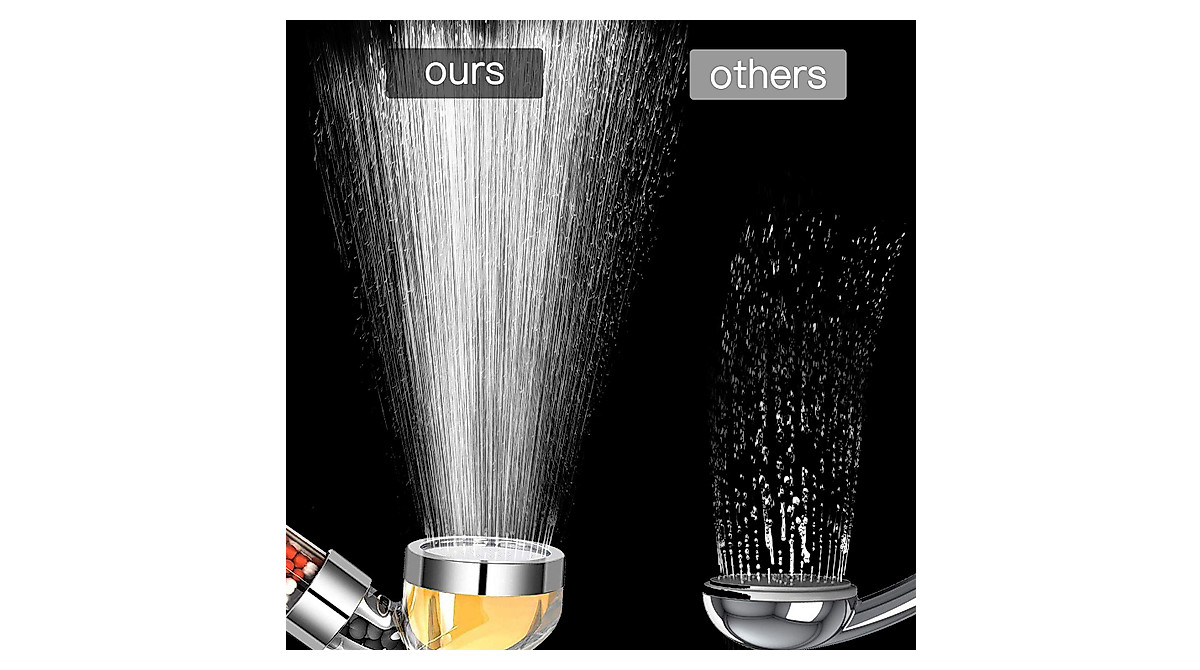 Vitamin C Filter Shower Head - Revitalize Hair & Skin