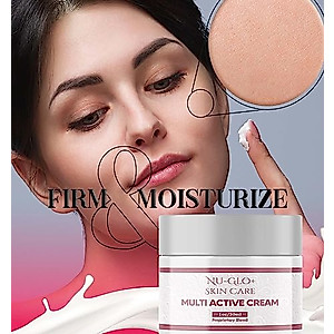 Nu-Glo Cream - Nu Glo Skincare Face Cream, NuGlo Multi Active Cream (4 Pack)