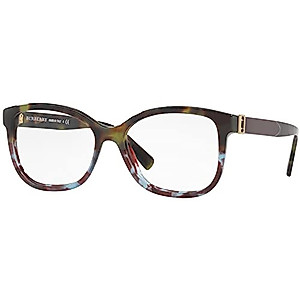 Eyeglasses Burberry BE 2252 3636 Green Havana/Clear Lens