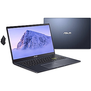 2022 ASUS L510 Ultra Thin Laptop, 15.6" FHD Display, Intel Celeron N4020 Processor, 4GB RAM, 256 GB Storage, 8Hrs+ Battery Life, Backlit Keyboard, Windows 10 Home + 1 Year Microsoft 365, Star Black