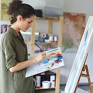 CONDA Palette Knife Painting Stainless Steel Spatula Palette Knife Oil Paint Metal Knives Wood Handle