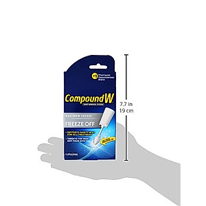 Compound W Wart Remover, Freeze Off Kit, 8 ct (Packaging May Vary)