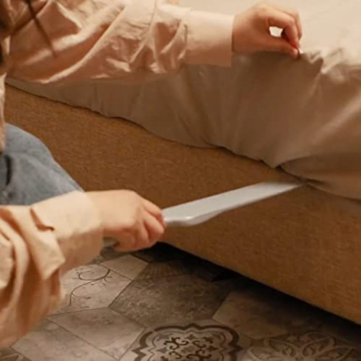 Bed Sheet Tuck In Tool, Bedsheet Change Helper Professional for Bedmaking