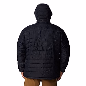 Columbia Men's Powder Lite Hooded Jacket, Black, Large