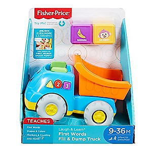 Fisher-Price Laugh & Learn First Words Fill & Dump Truck