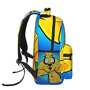 Zqiyhre Mike-CRA Backpack Print Cartoon Small Laptop Backpack School Backpack for Teenagers