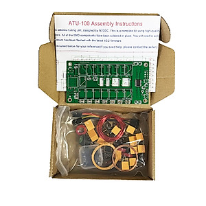 Malahit ATU-100 Antenna Tuner DIY Kits 1.8-50MHz atu100 Automatic Antenna Tuner by N7DDC 7x7 0.96 Inch OLED SMT and chip soldered 3.2 Version Firmware Programmed Unassembled