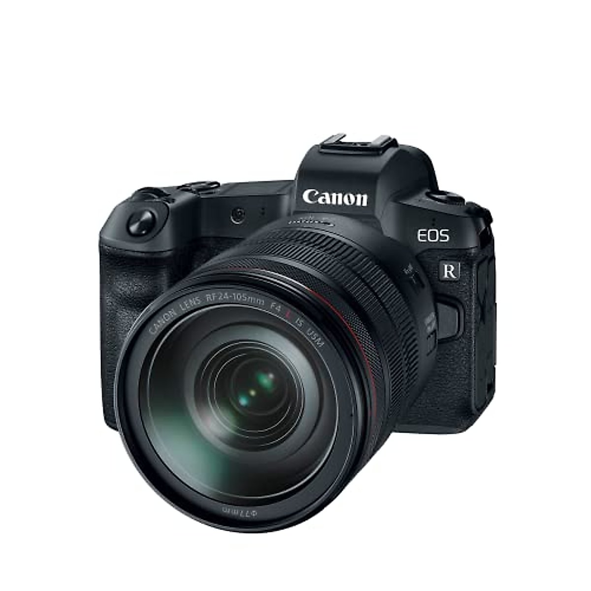 Canon EOS R RF24-105mm F4 L is USM Lens Kit, Vlogging and Content Creator Camera 4K UHD, Digital Single-Lens Non-Reflex AF/AE Camera, 0.24 Magnification, Mirrorless, Full-Frame
