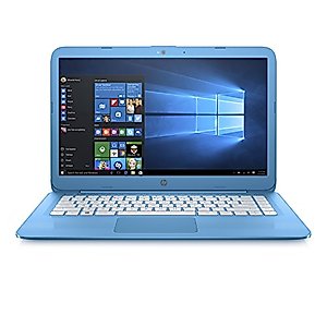 HP Stream 14-inch Laptop, Intel Celeron N4000 Processor, 4 GB RAM, 64 GB eMMC, Windows 10 S with Office 365 Personal for One Year (14-cb170nr, Blue), Stream Laptop 14-cb170nr
