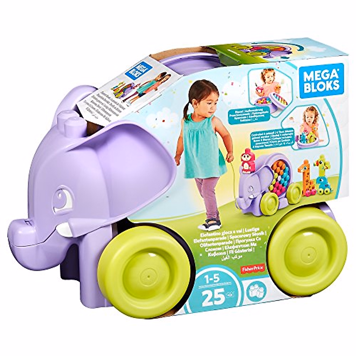 Mega Bloks Building Basics Elephant Parade