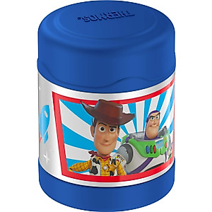 THERMOS FUNTAINER 10 Ounce Stainless Steel Kids Food Jar, Toy Story 4
