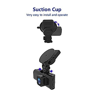 Suction Cup Mount for REDTIGER F7N Dash Cam with GPS Module