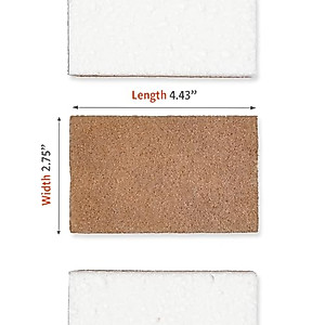 Full Circle in a Nutshell Walnut Shell Non-Scratch Scrubber Sponge, Pack of 3