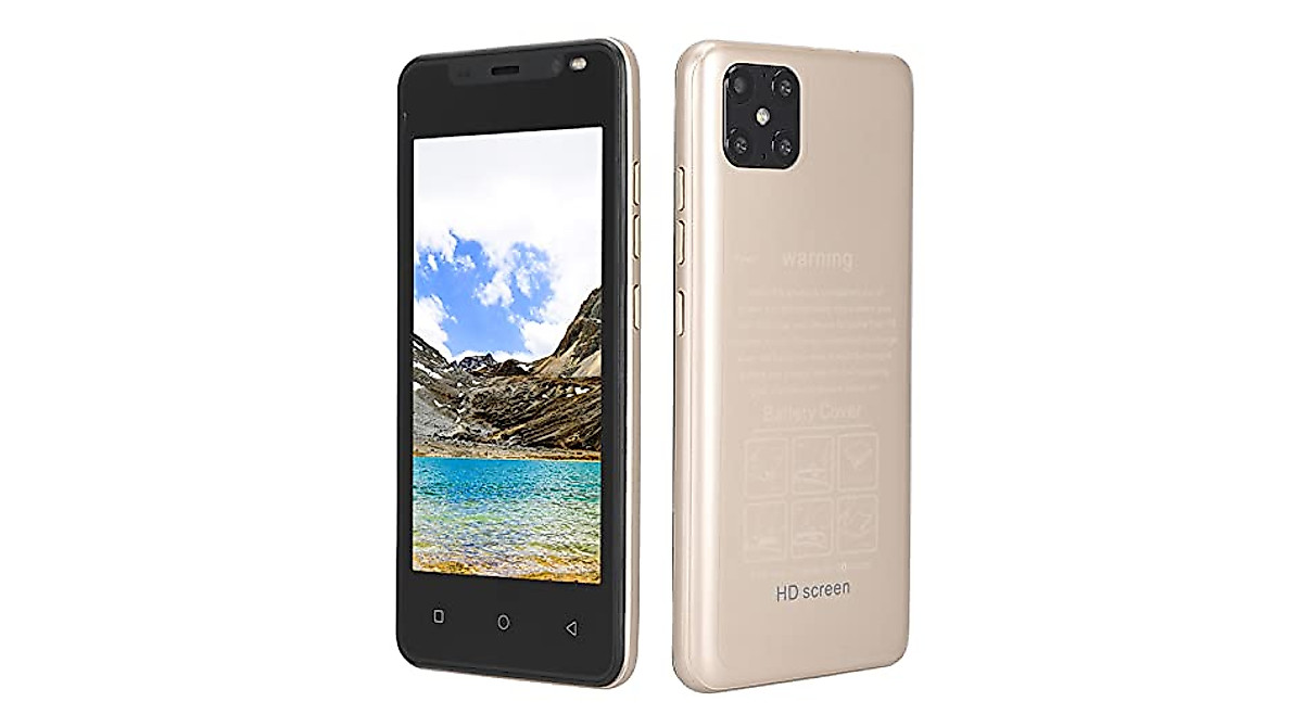 Bewinner IP12 Pro Unlocked Smartphone with 128GB Storage - Gold
