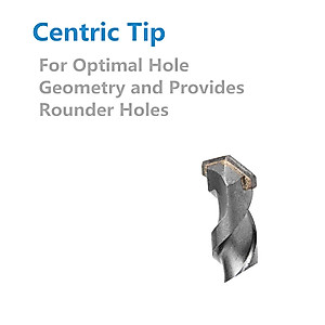 3PCS, SDS Plus Rotary Hammer Drill Bits, 1/2"x6"