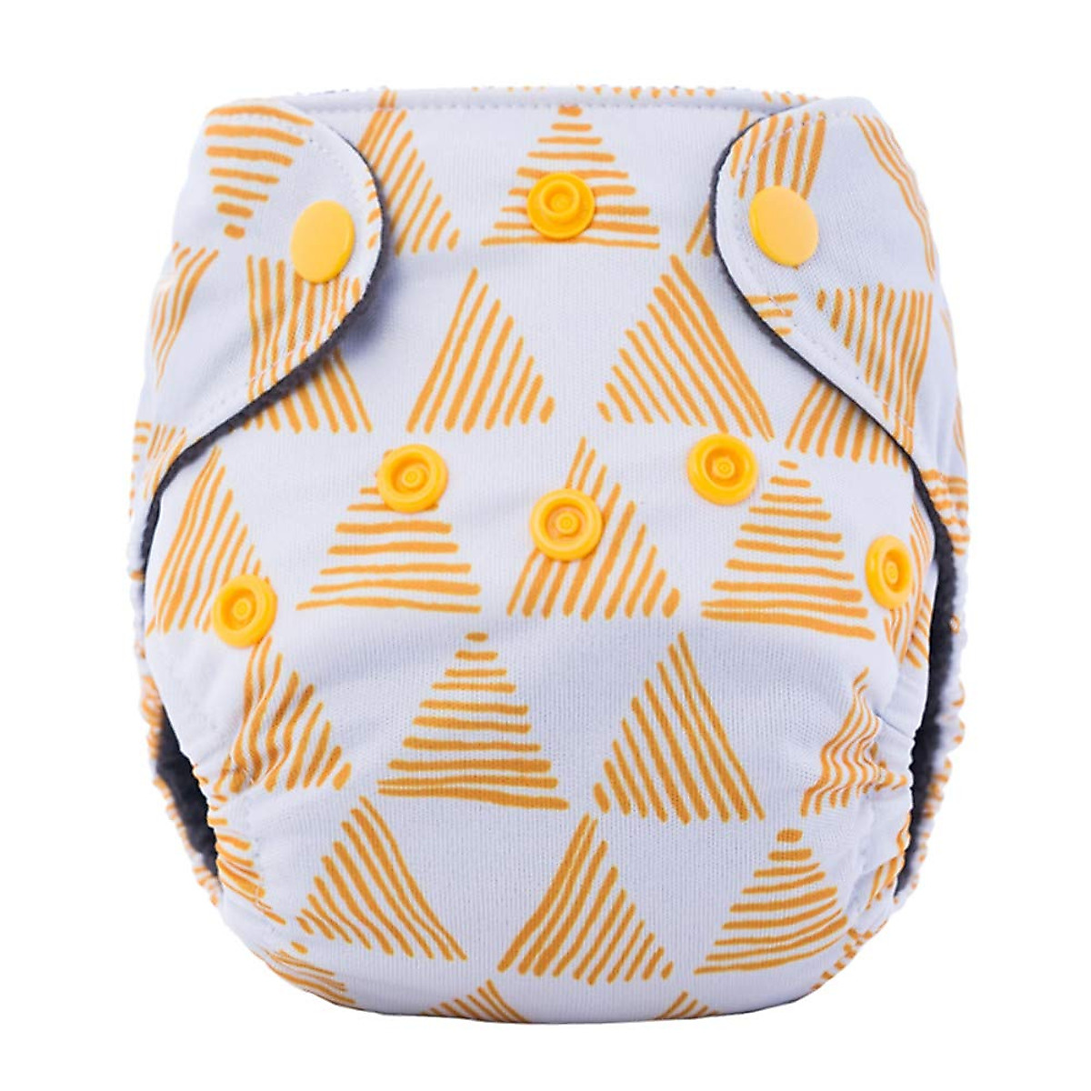 Thank u Mom Pocket Newborn Cloth Diapers for Less Than 12pounds Baby 4 Pack (Triangle) Small