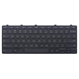 AUTENS Replacement US Keyboard for Dell Chromebook 3180 3181 3189 3380 Laptop No Backlight