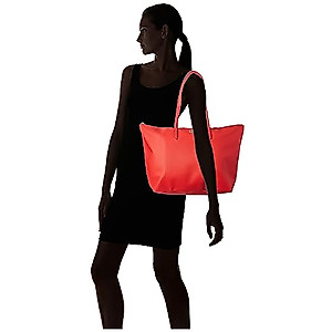 Lacoste womens L.12.12 Tote Bag, High Risk Red, One Size