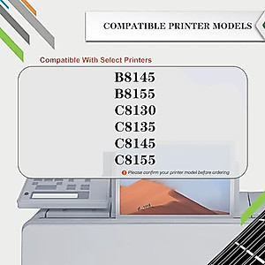 PUCIO Compatible Replacement 008R08101 Waste Toner Box, Suitable for Xerox B8145 B8155 C8130 C8135 C8145 C8155 Printers 2*Pack