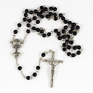 Praying Boy My First Communion Book and Rosary Set of 5