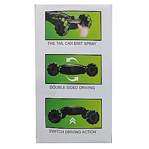 Remote Control Car-Rc Cars Stunt Car Toys 4WD Gesture Sensing Rc Car Rechargeable Toy Cars -Transformer 360° Rotating Hand Controlled Car -Birthday Gifts Outdoor Toys for Kids 6 7 8 9 10 11 12 yr