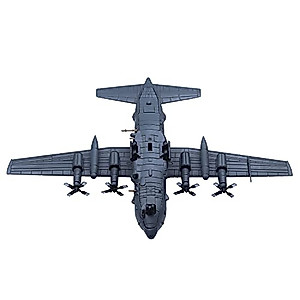 Udnorbay Lockheed AC-130 Air Gunship Airplane Model 1/200 Military Aircraft Diecast Models 01