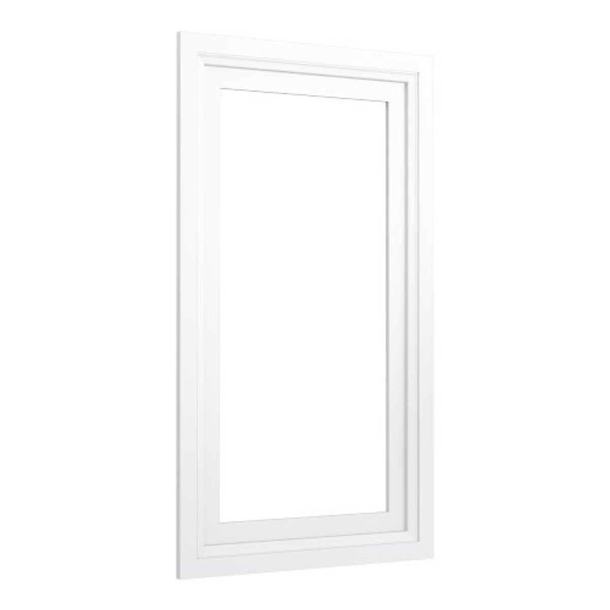 KOHLER K-99662-15-1WA Damask Medicine Cabinet Surround, 15-Inch, Linen White
