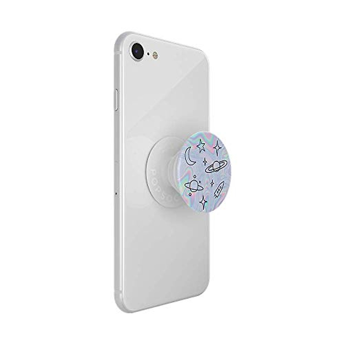 PopSockets PopGrip - Expanding Stand and Grip with Swappable Top - Space Doodle