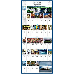 1,000 Places to See Before You Die Picture-A-Day Wall Calendar 2021