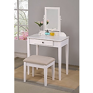 Crown Mark 2208SET-WH 1, Medium, White