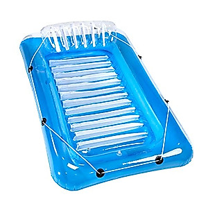 NOCCUR Tanning Pool for Adults -Inflatable Tanning Pool - Pool Floats Adult Size-Pool Floats Lounger with Comfort Pillow-Suntan Tub-Tanning Pool Raft Tub for Swimming Pools in Summer