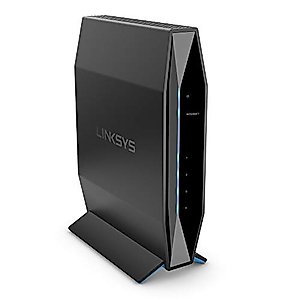 Linksys E8450 AX3200 WiFi 6 Router: Dual-Band Wireless Home Network, 4 Gigabit Ethernet Ports, Parental Controls, 3.2 Gbps, 2,500 sq ft, 25 Devices