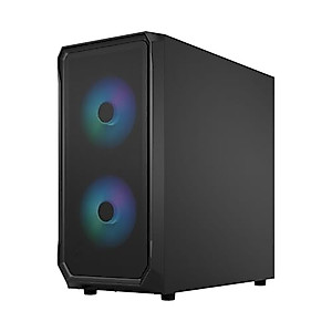 Fractal Design Focus 2 RGB Black TG Clear Tint, mid tower - Tempered Glass