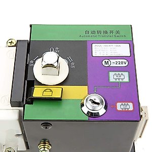 Manual Transfer Switch, 100 amp Isolation Type Dual Power Automatic Transfer Switch ATS 100A/4P