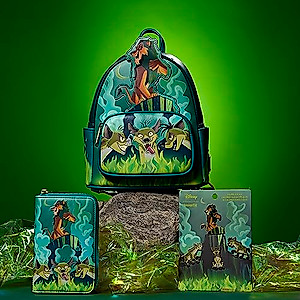 Loungefly Villains: Lion King - Scar and Hyenas 4-Piece Pin Set, Amazon Exclusive