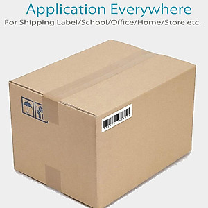 COLORWING Compatible DYMO 30334 (1-1/4" x 2-1/4") Multi-purpose Labels, Barcode/FNSKU/FBA, use with Dymo Label writer 450, 4XL Printers, 450 Turbo, Rollo & Zebra Printers, 8 Rolls/1000 Labels