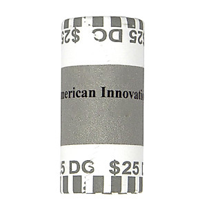 2021 P American Innovation New Hampshire - Ralph Baer In-Home Video Game System $1 Coin - Roll of 25 Dollar Coins Dollar US Mint Uncirculated