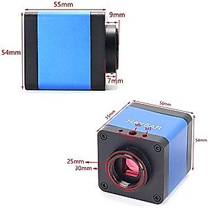 HAYEAR Full Set 16MP Full HD 1080P 60FPS HDMI USB Output Industry C-Mount Microscope Video Camera with 150X Zoom Lens