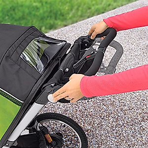 Chicco TRE Jogging Stroller - Titan | Black/Grey